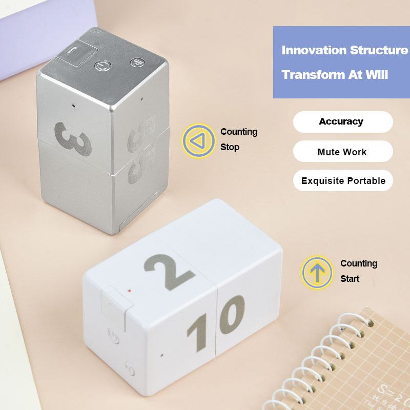 Timer Kitchen Timer Gravity Sensor Flip Meditation Timer For Time Management And Countdown ...