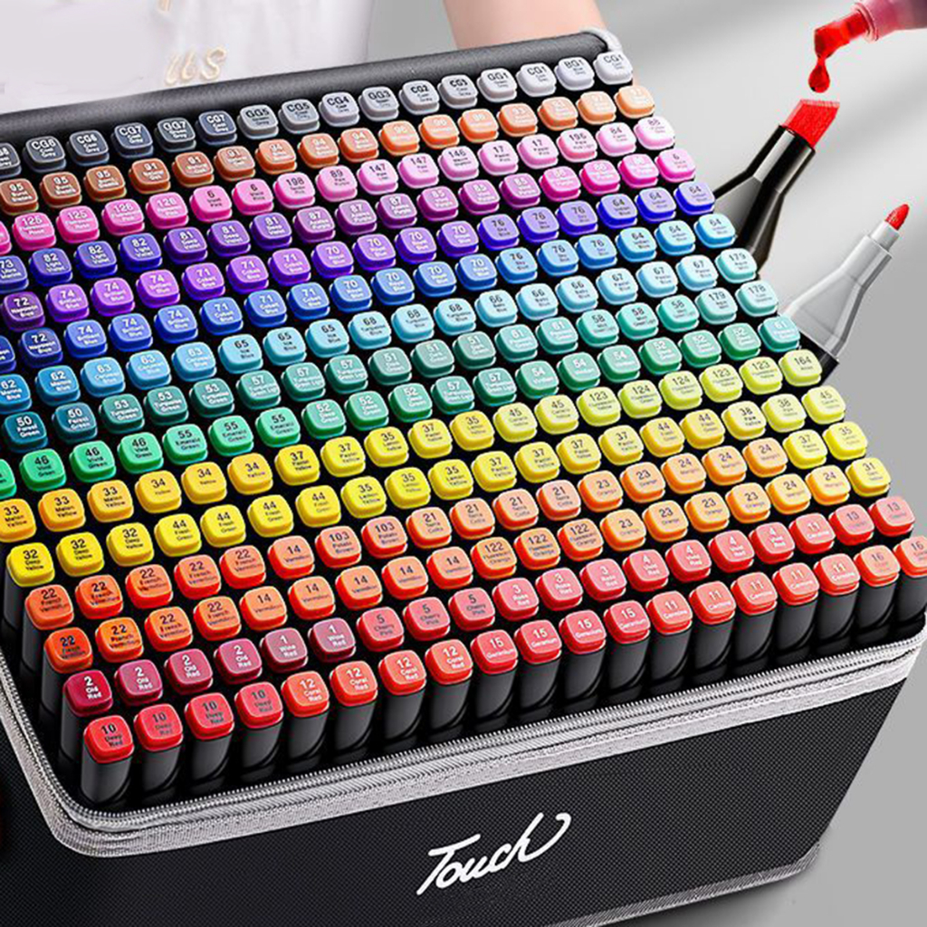 Wholesale Color Marker Set Double Headed Brush Watercolor Markers ...