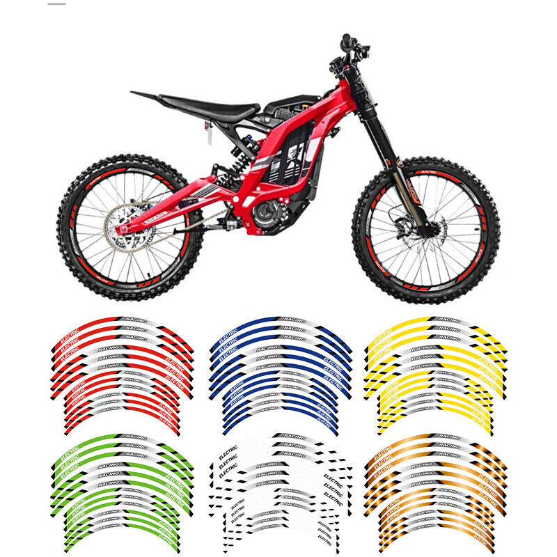 17inch Rim Wheel Decals Tape Stickers Stripes For SUR RON SURRON Sur ...