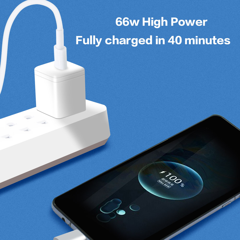 66W 6A Super Fast Charger Cable Fast USB Type C Charging Data Cord ...
