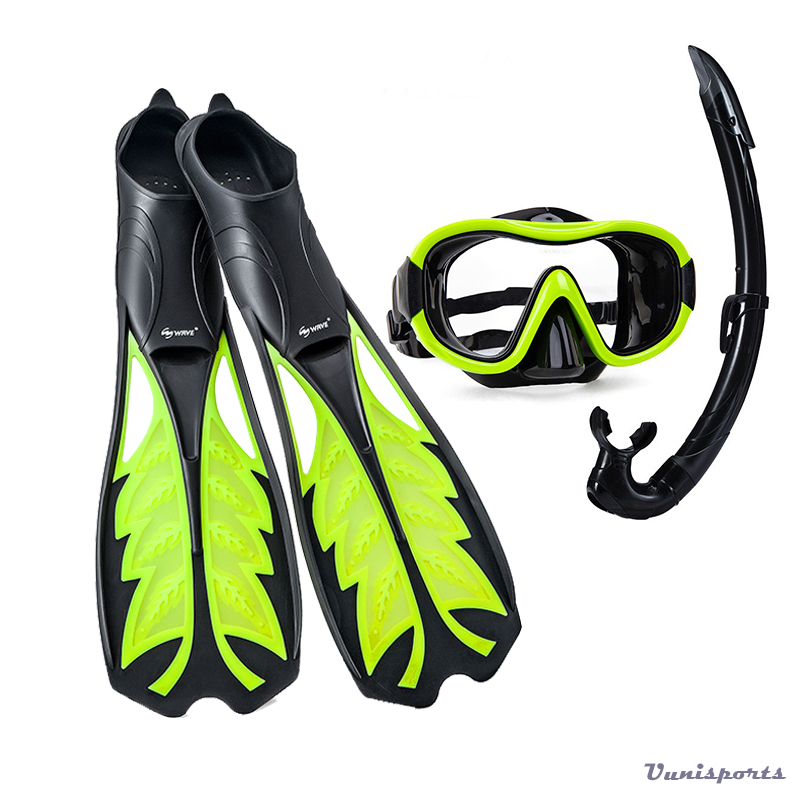 Scuba diving gear diving mask snorkel fins set diving goggles snorkel ...