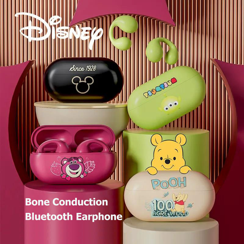 New Disney KD21 Bone Conduction Wireless Bluetooth Earphone Winnie The ...