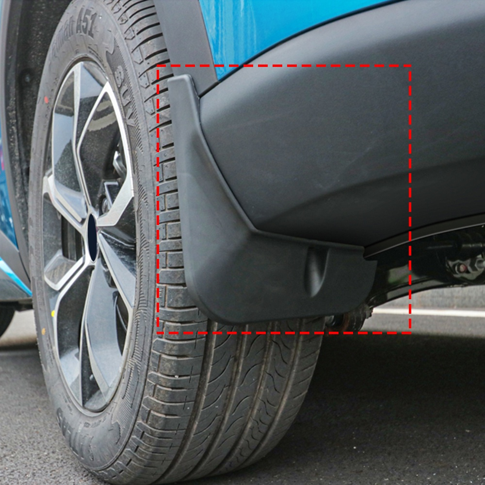 Car accessories For BYD Han 2020-2024 Mudguards Special Protection ...