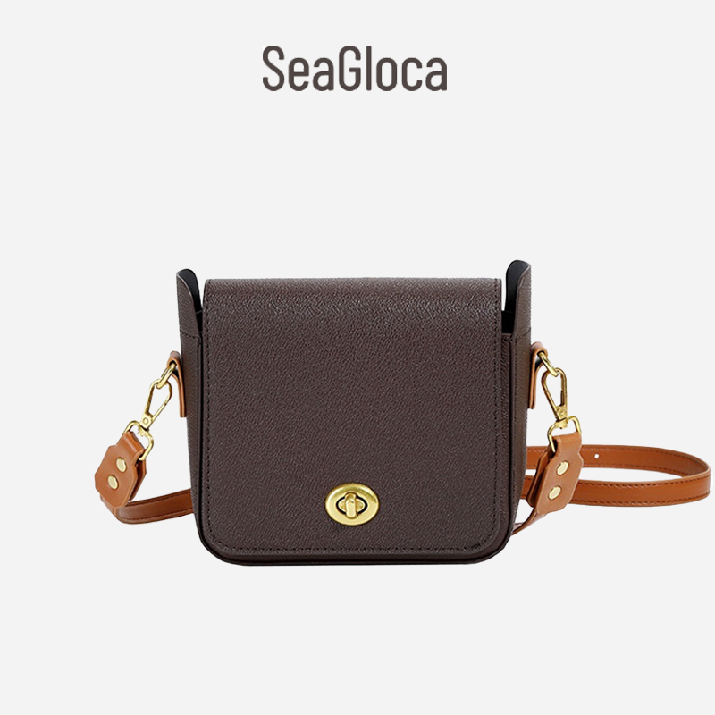 Seagloca Vintage Small Square Crossbody Shoulder Messenger Bag for ...