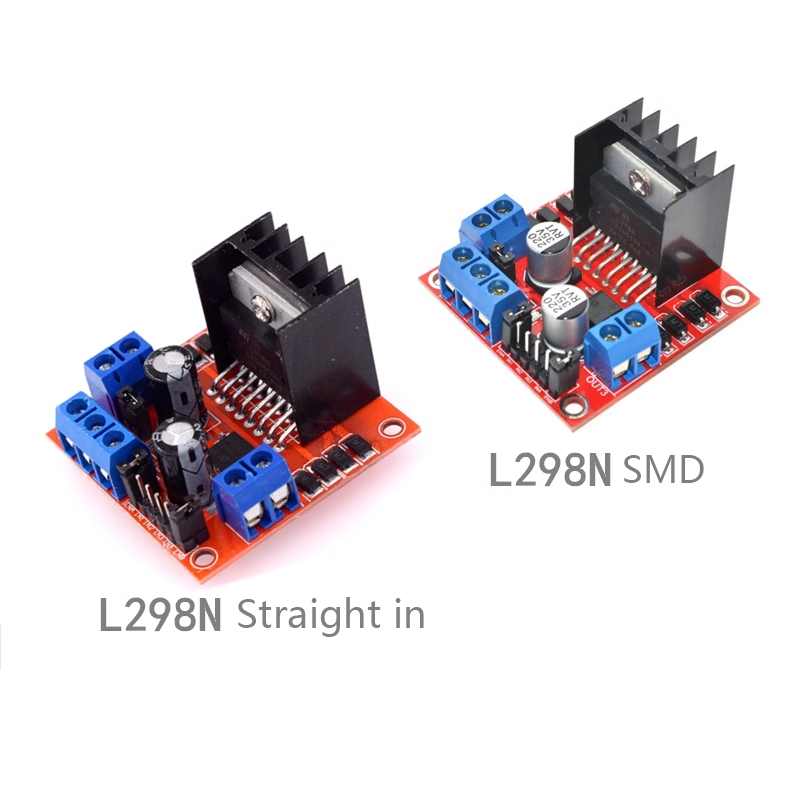 L298N dual motor drive board L298 two way 2 stepper motor module ...