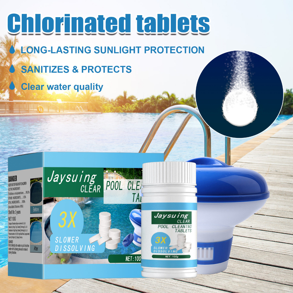 Pool Cleaning Effervescent Tablets Instant Effervescent Tablets Pool ...