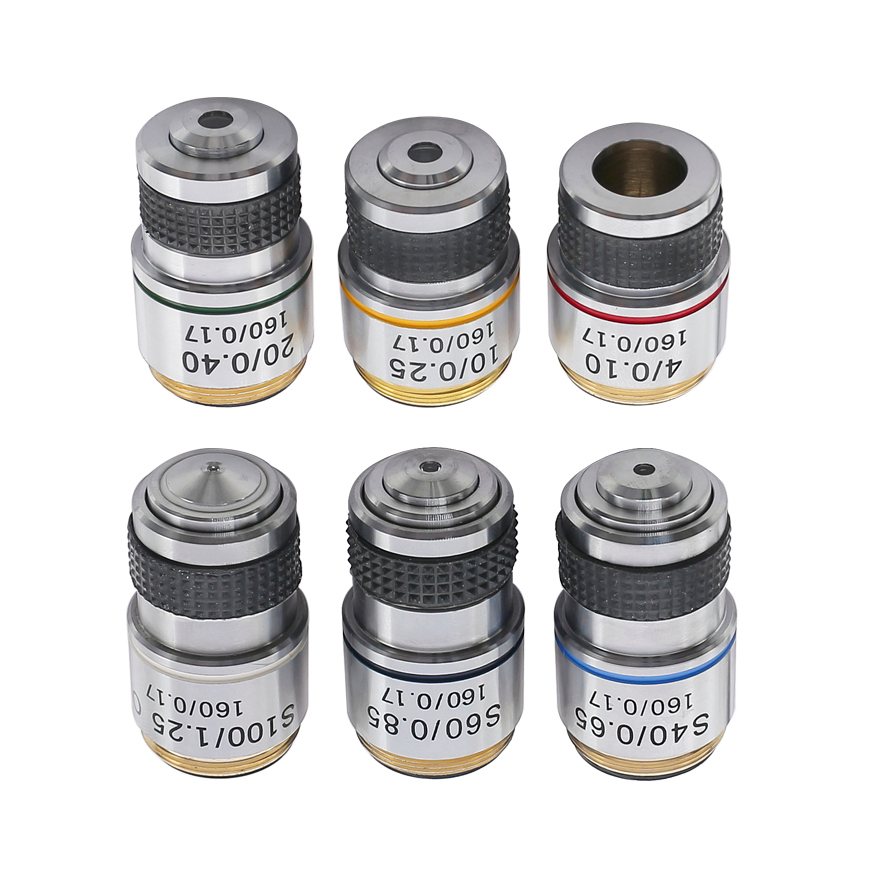 Geefuntech 100x Achromatic Objective Lens For Biological Microscope 185 ...