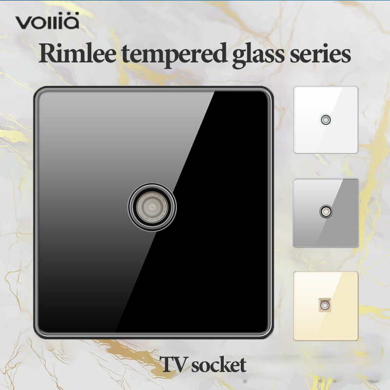Vollia Rimless Wall TV Socket for Home Electrical Modern Wall ...