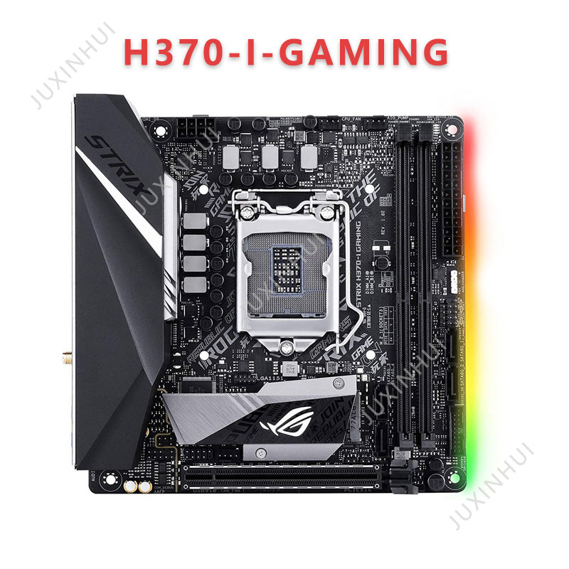 ASUS ROG STRIX H370-I GAMING Intel H370 mini-ITX gaming motherboard ...