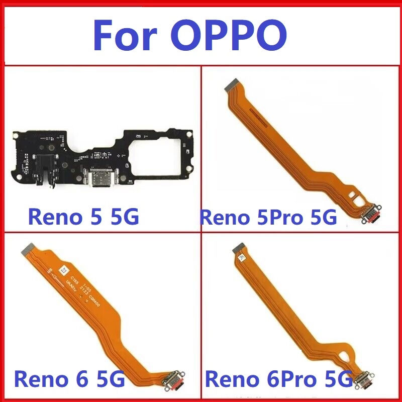 Charger Charging Port Board Display Flex Cable Connector For OPPO Reno ...