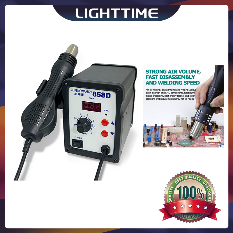 Hot Air Gun 858D BGA Rework Solder Station Blower Hairdryer Soldering ...