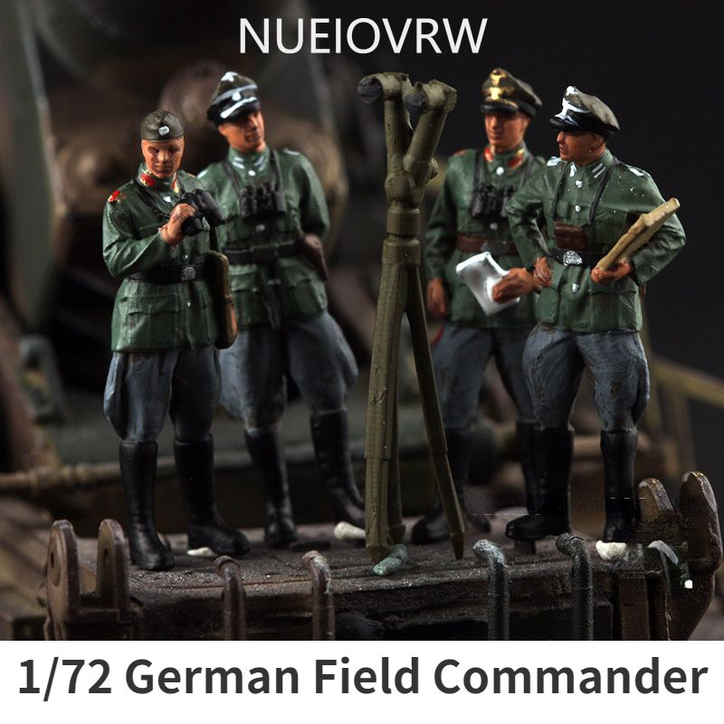 1/72 German Field Commander+ Observation Mirror Model Painted Scene ...