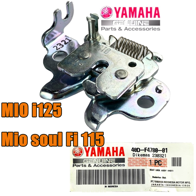 Seat lock assy for Yamaha MIO i125 Mio soul Fi 115 YAMAHA GENUIN 40D ...