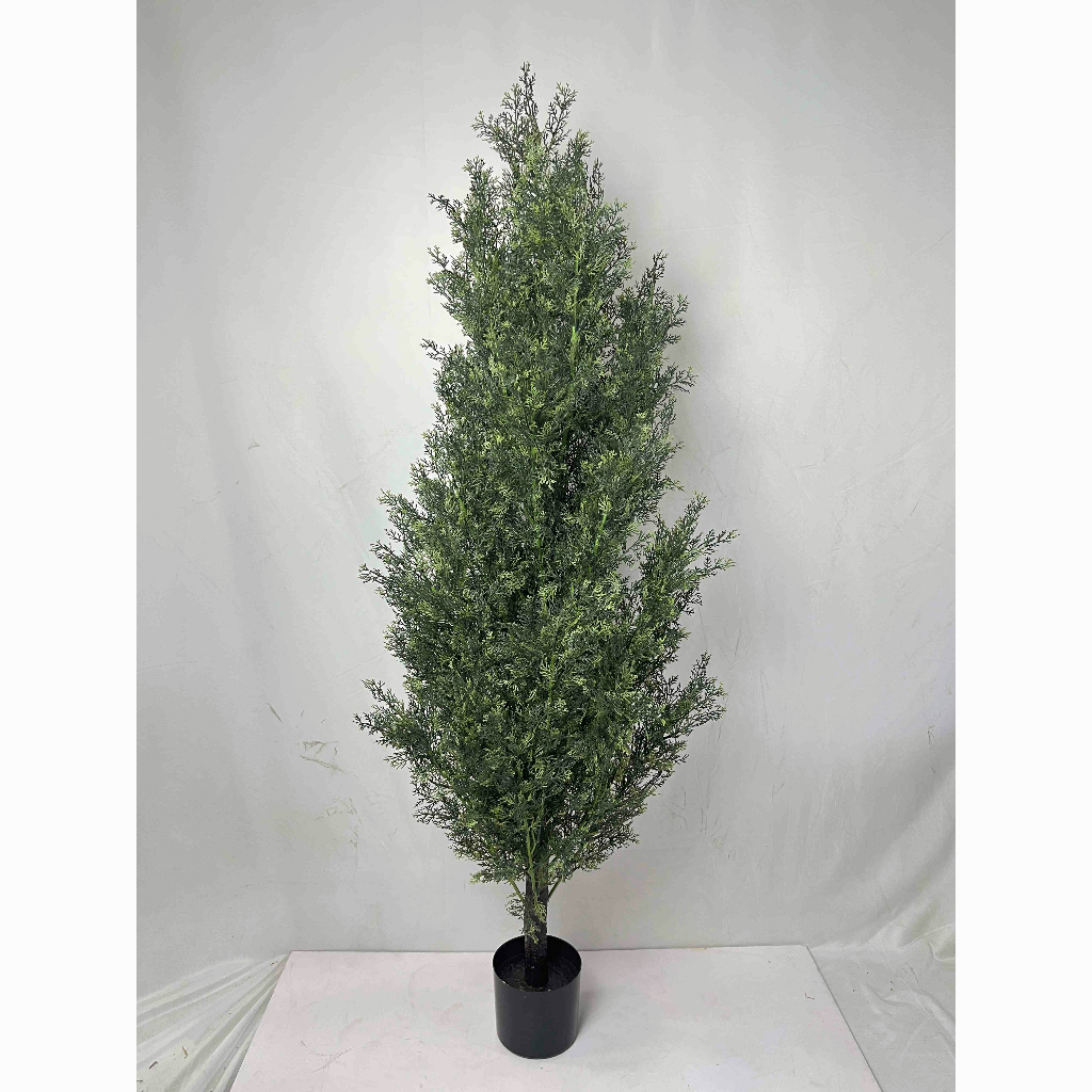 Artificial Cedar Pine Tree indoor potted tree plants outdoor plant ...