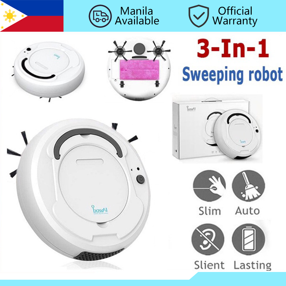 3-in-1 sweeper robot Automatic intelligent cleaning robot floor ...