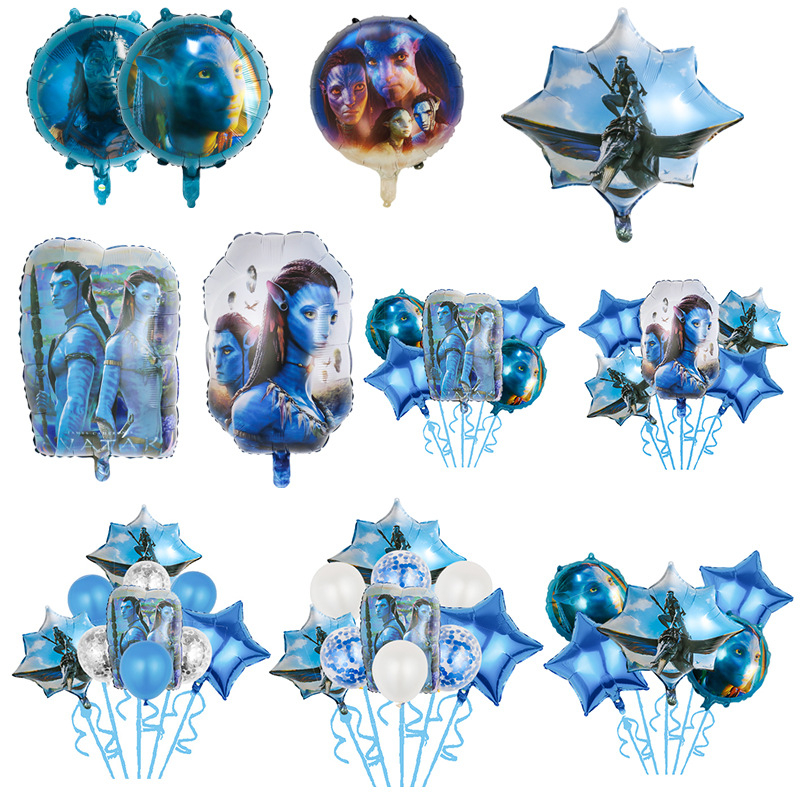 Avatar Themed Aluminum Film Balloons for an Unforgettable Birthday ...