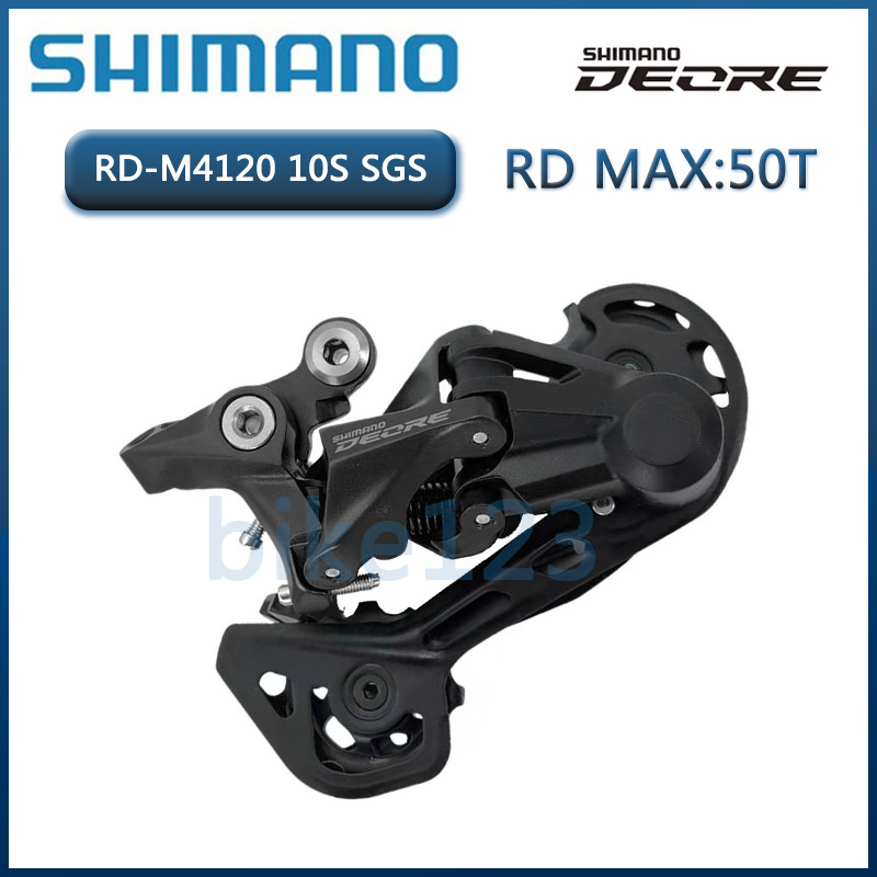 SHIMANO DEORE M4120 Rear Derailleur RD For 2x10/11-speed Original parts ...