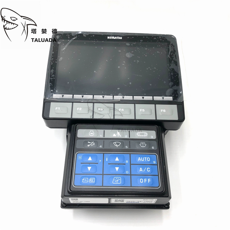 Komatsu Excavator Parts PC200-8 monitor display LCD Gauge Panel control ...