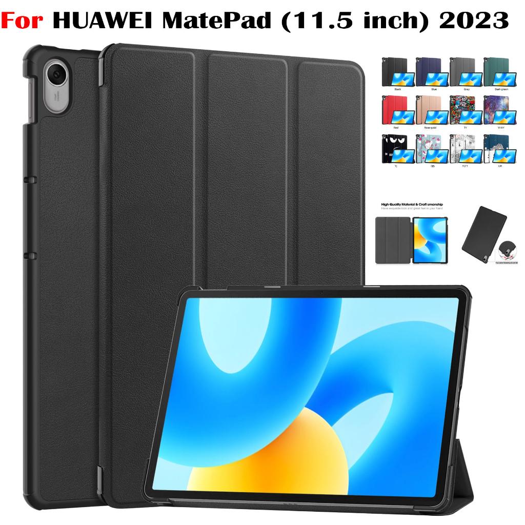 For HUAWEI MatePad 11.5 inch (2023) Fashion Three Fold Tablet Case BTK ...