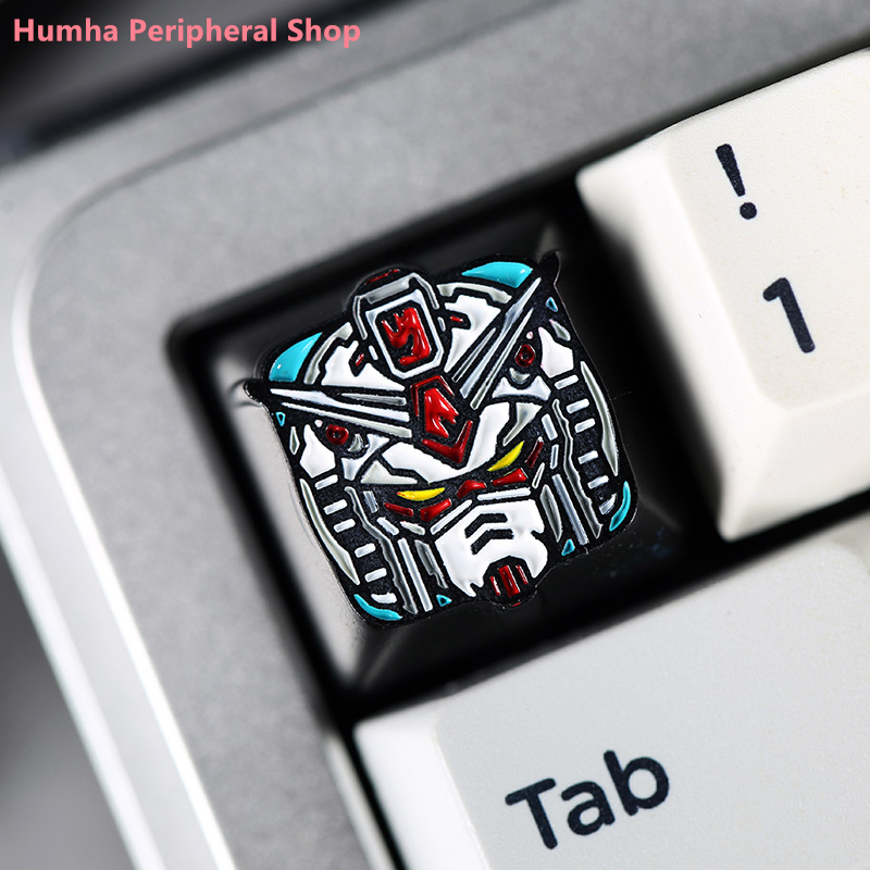 Humha Artisan keycap GUNDAM theme keycap Mechanical keyboard keycap ...