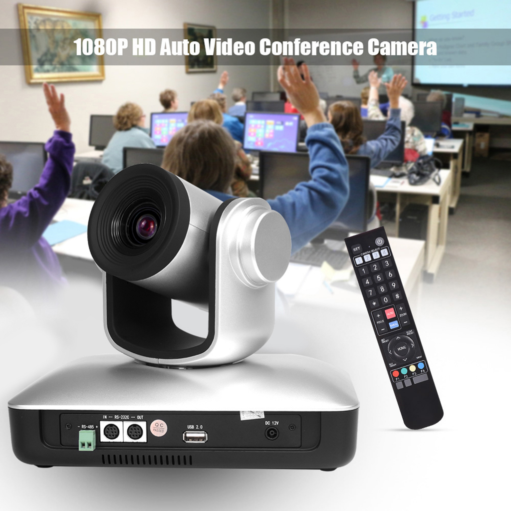 Aibecy HD Video Conference Cam Camera Full HD 1080P Auto Focus 3X ...