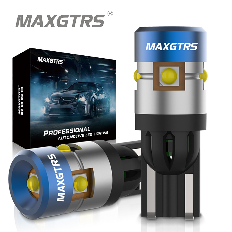 MAXGTRS T10 W5W 194 168 Led Car Side Interior Lights 3030 Chips Auto ...