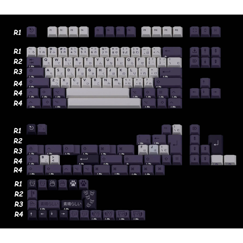 KBDfans Pbt Fans Subarash? Keycaps Base Kit | Shopee Philippines