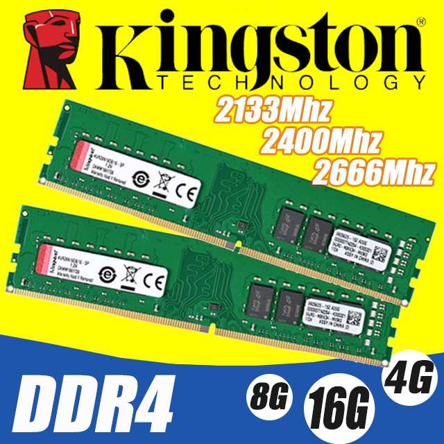 ⚡️Kingston Memory RAM DDR4 4GB 8GB 16GB 2133Mhz 2400Mhz 2666Mhz Desktop ...
