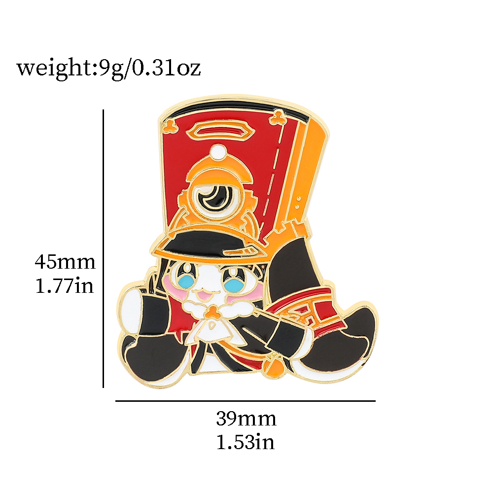 Honkai Star Rail Cosplay Pom-Pom Pins Party Halloween Costumes Brooches ...