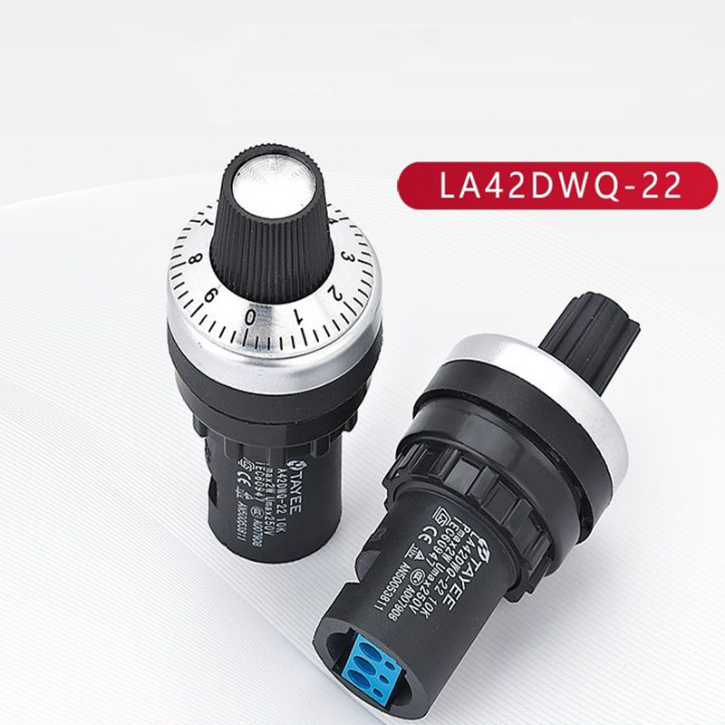 Dedicated Potentiometer for Inverter 22mm LA42DWQ-22 1K 5K 10K ...