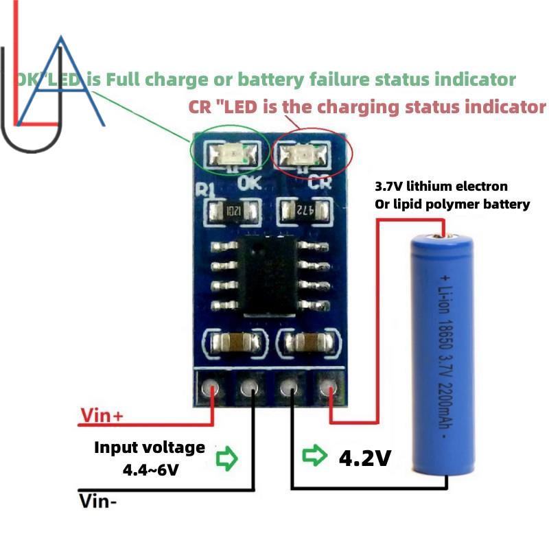 MPPT Solar Charge Controller 1A 4.2V 3.7V 18650 LiPo Li-ion Lithium ...