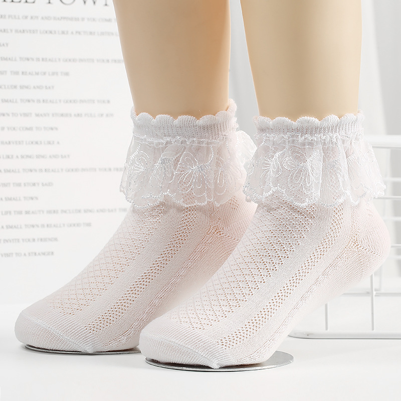 (1-15 years) socks for kids girl lace socks girls cotton socks girls ...