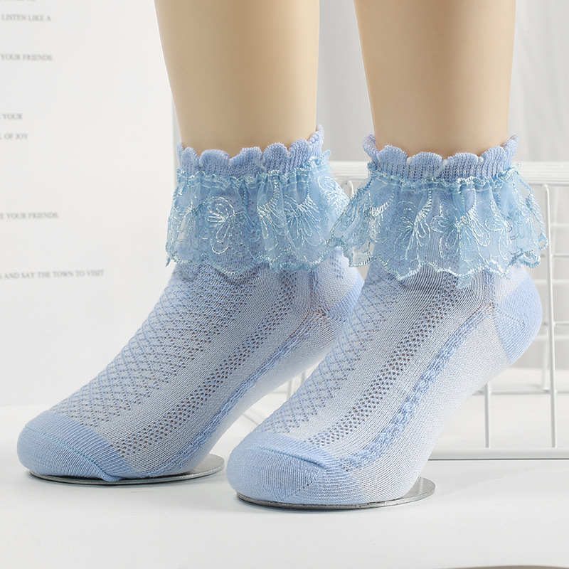 (1-15 years) socks for kids girl lace socks girls cotton socks girls ...