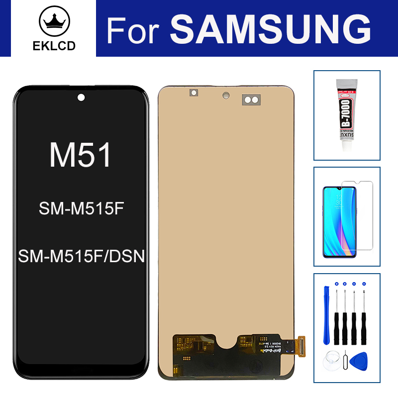 Lcd For Samsung Galaxy M51 M515F M515F/DS LCD Display Touch Screen ...