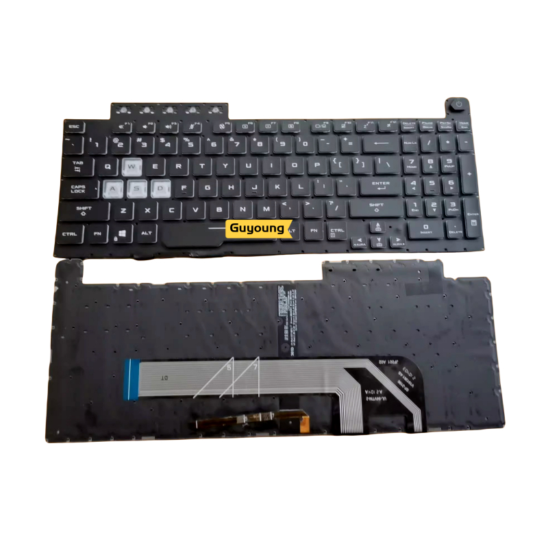 YJX US Keyboard For ASUS TUF FX506 FX506U FA506H FX506IH FX506L FX506LI ...