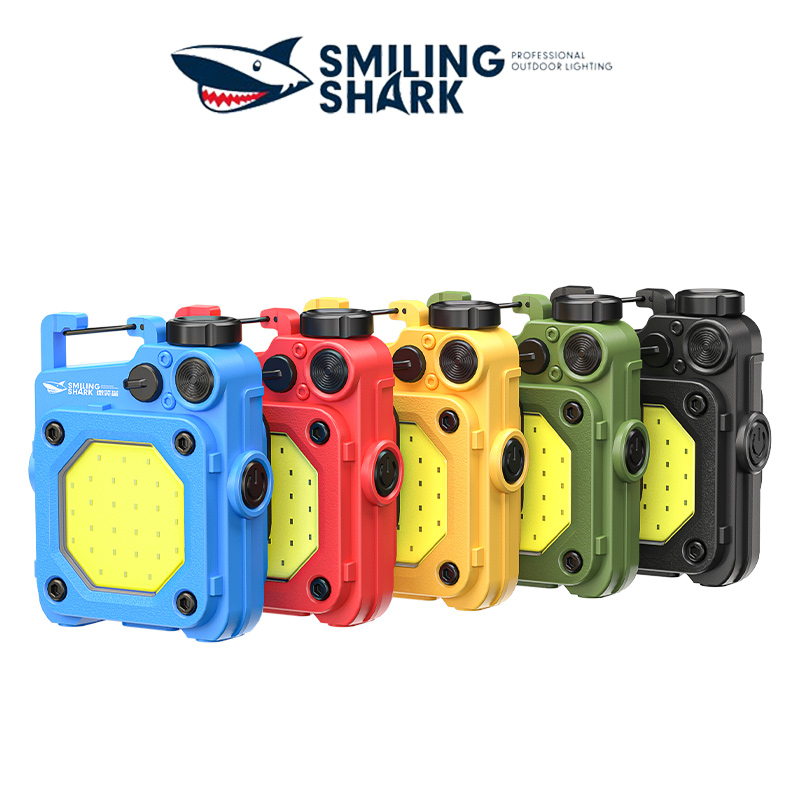 Smiling Shark TIP0016 Mini Keychain Flashlight Multifunctional Portable ...