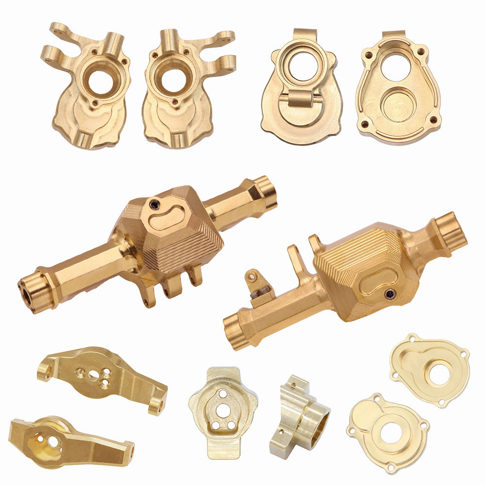 Heavy Brass Counterweight Portal Drive Axle Housing Diff Cover Knuckles ...