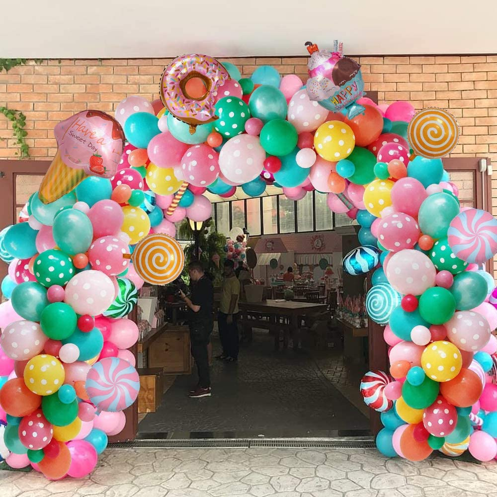 Candyland Birthday Party Decorations Donut Birthday Party Supply Candy ...