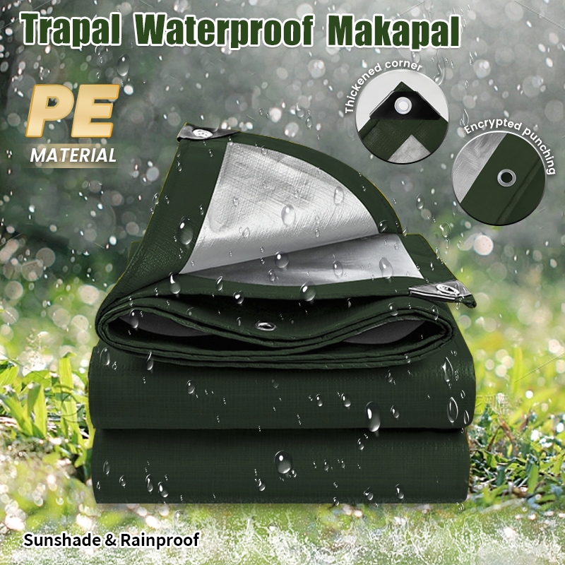 trapal waterproof makapal lona pond Double-sided available tarpaulin ...
