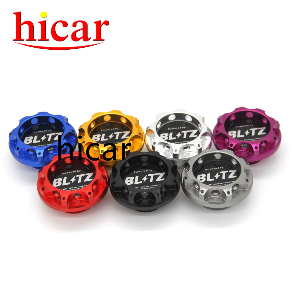 7 colors Blitz Aluminum Engine Oil Cap Tank Cover for Honda for-toyota ...