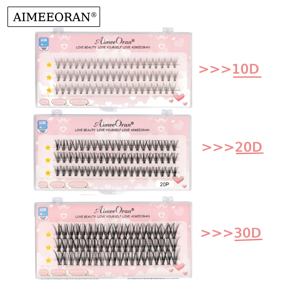 AimeeOran Scarecrow Hair Grafting Extension 10D/20D/30D/40D False ...