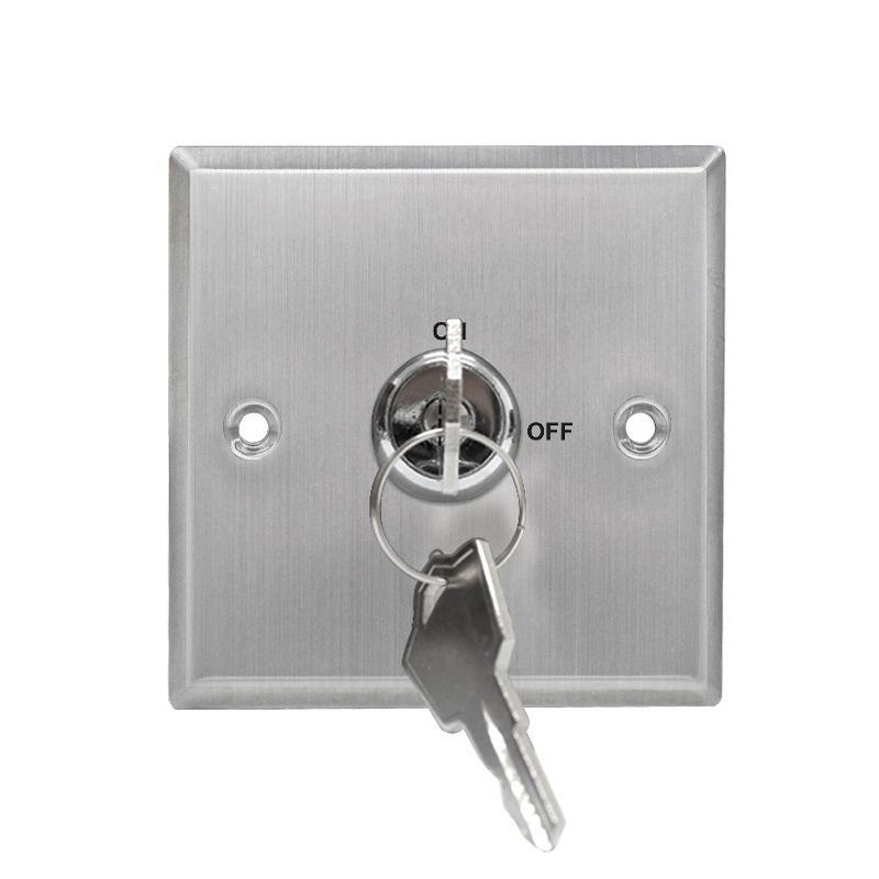 Stainless Steel DPDT Emergency Release Metal push button Key Switch for ...