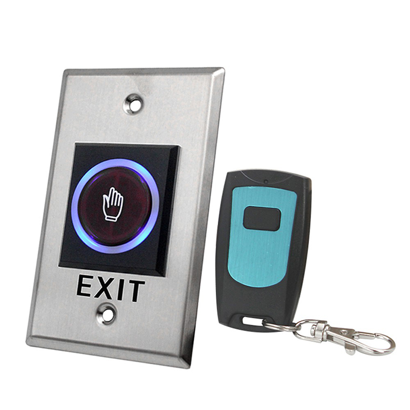 Touch Infrared Sensor Door Release with LED Indicator EXIT Button with ...