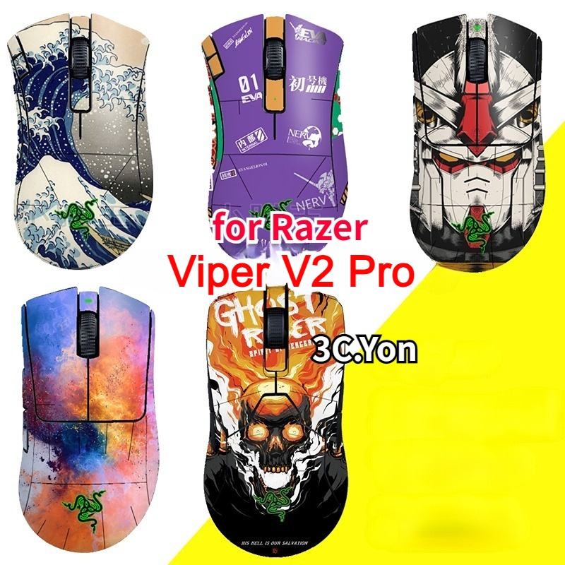Mouse Sticker for Razer Viper V2 Pro Wireless Gaming Mouse Set Skin ...