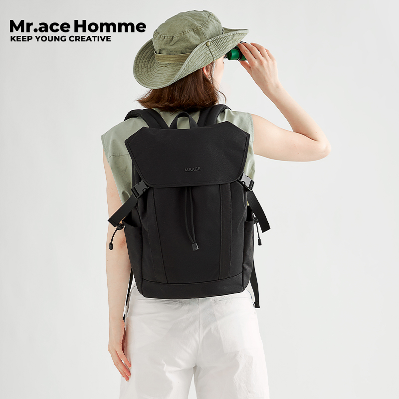 Mr.ace Homme 2740 Pure Color Series School Bag Traveling Backpack ...