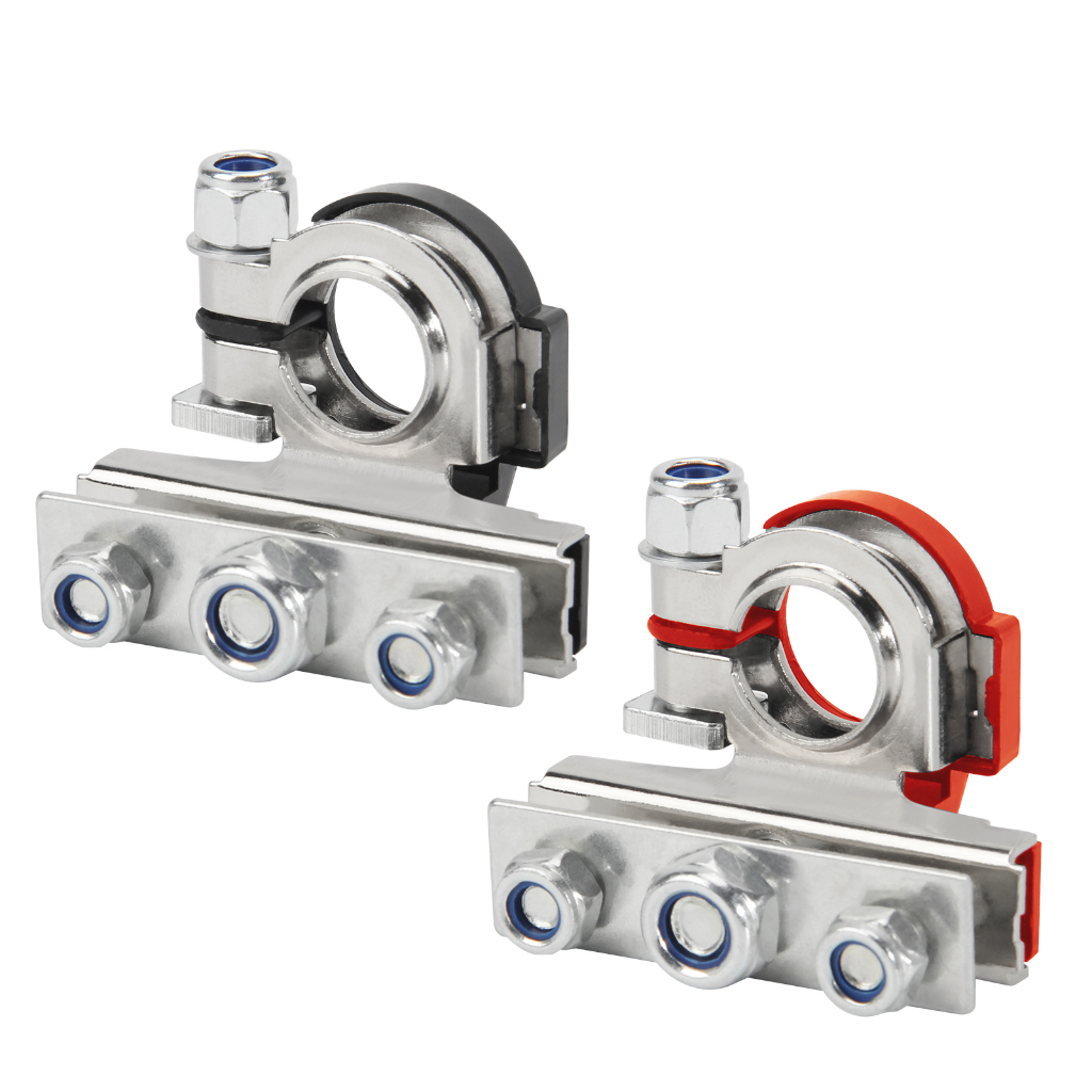 2pcs Car Battery Terminal Connector Modified Battery Card Head | Shopee ...