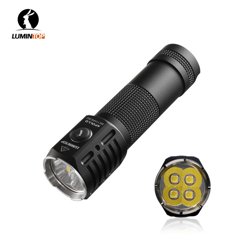Original Lumintop Apollo V2 Flashlight With Quad OSRAM GW PUSTA1.PM LED ...