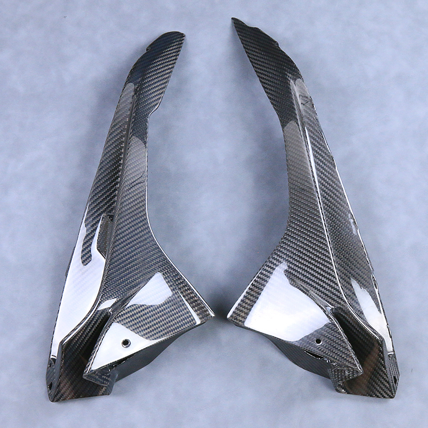 100% Full 3K Pure Carbon Fiber Side Panel Fairing Kit Side Fairing for ...