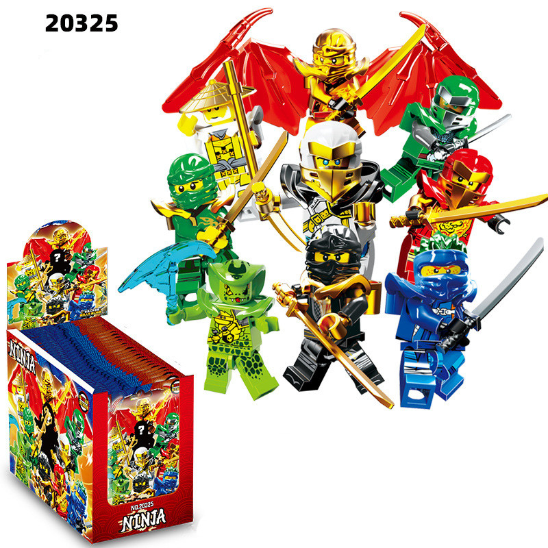 Building Blocks Ninja Go minitoys Blind Bag Random Toys | Shopee ...
