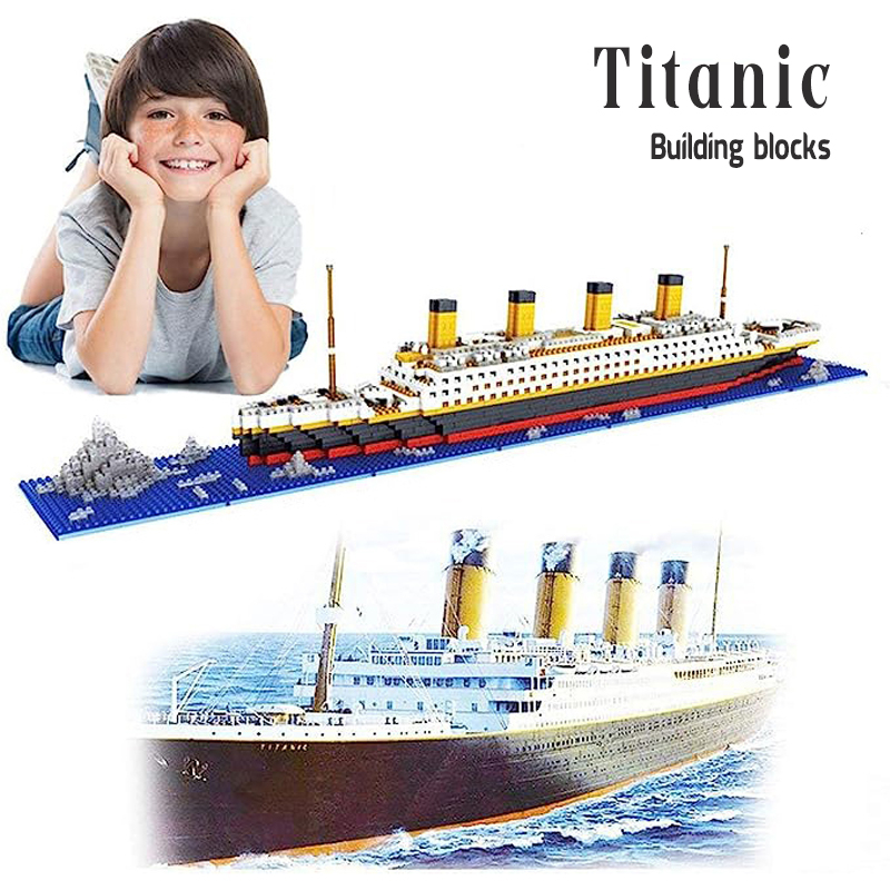 Titanic Building Blocks Kits, There are three styles to choose from ...
